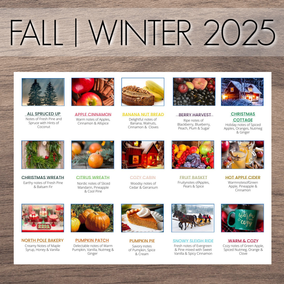Fall / Winter 2025 – Sunset Canyon Candles