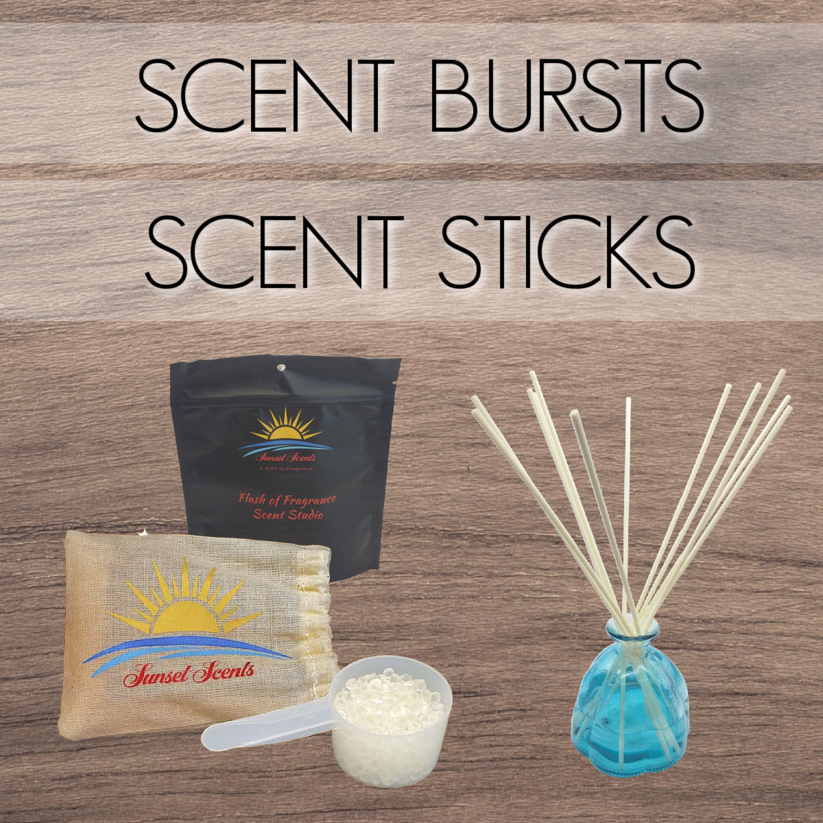 Scent Bursts | Scent Sticks – Sunset Canyon Candles