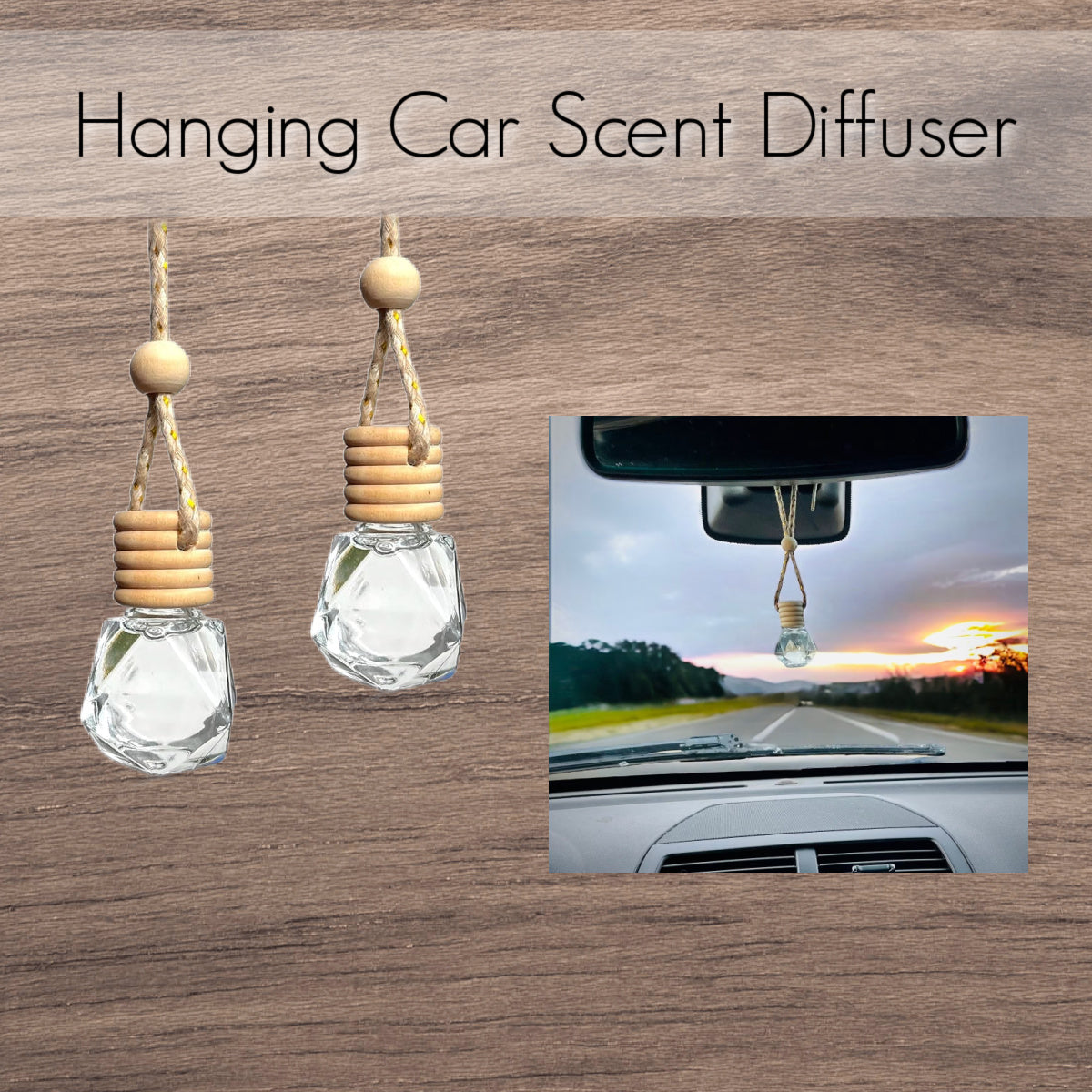 Hanging Car Scent Diffuser – Sunset Canyon Candles