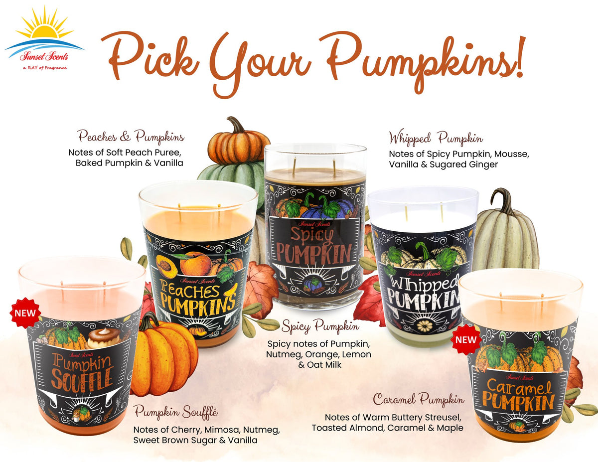 Caramel Pumpkin | Sunset Scents Original Fragrance – Sunset Canyon Candles